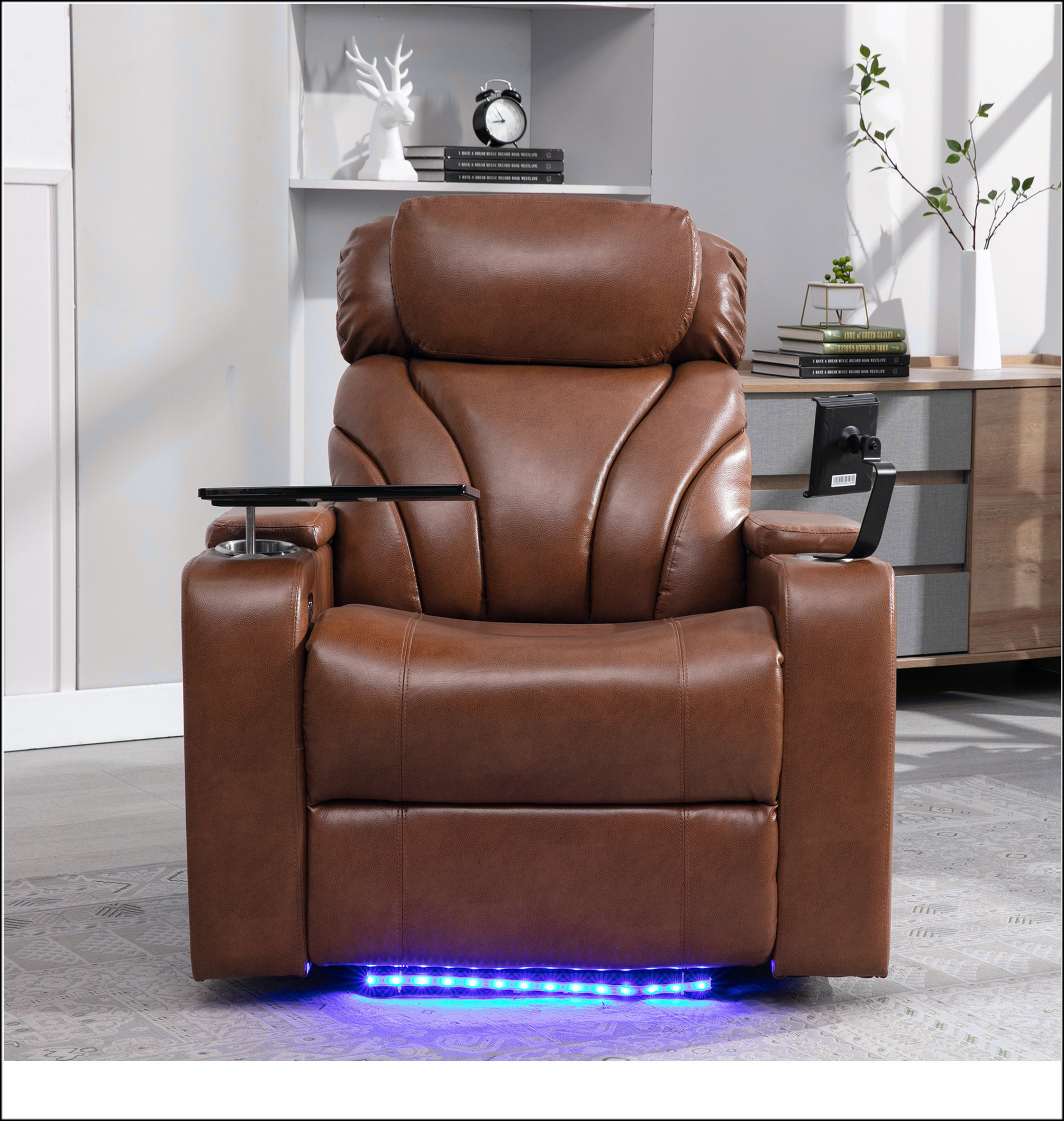 Latitude Run® Power Motion Recliner with Usb Charging Port And Arm ...