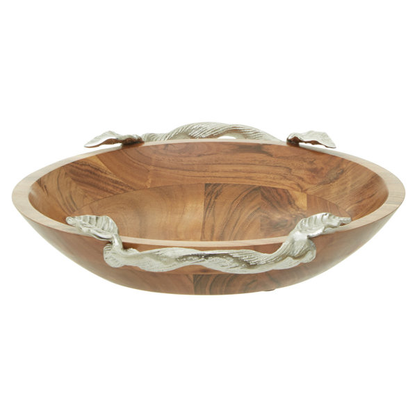 Alpen Home Dajane Wood Decorative Bowl 1 | Wayfair.co.uk