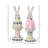 The Holiday Aisle® 13.5" Resin Garden Bunny Egg Topiary Set of 2 ...