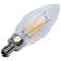 Satco 60 Watt Equivalent B11 E12/Candelabra Dimmable LED Bulb & Reviews ...