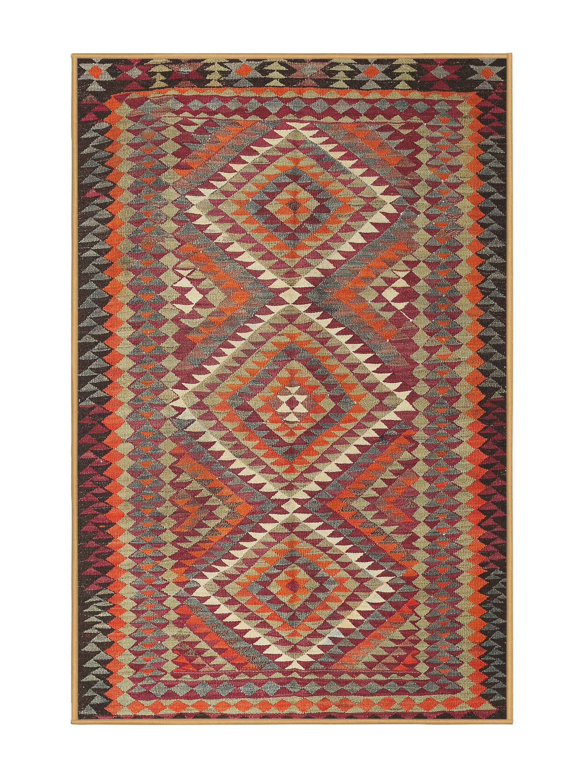 Foundry Select Tapis brun Southwestern - Wayfair Canada