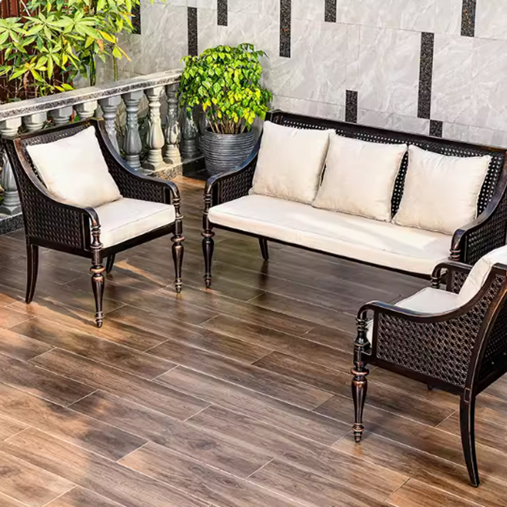 Bayou Breeze Bugra 5 - Person Outdoor Seating Group with Cushions - Wayfair Canada