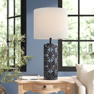 Black Country / Farmhouse Table Lamps You'll Love | Wayfair