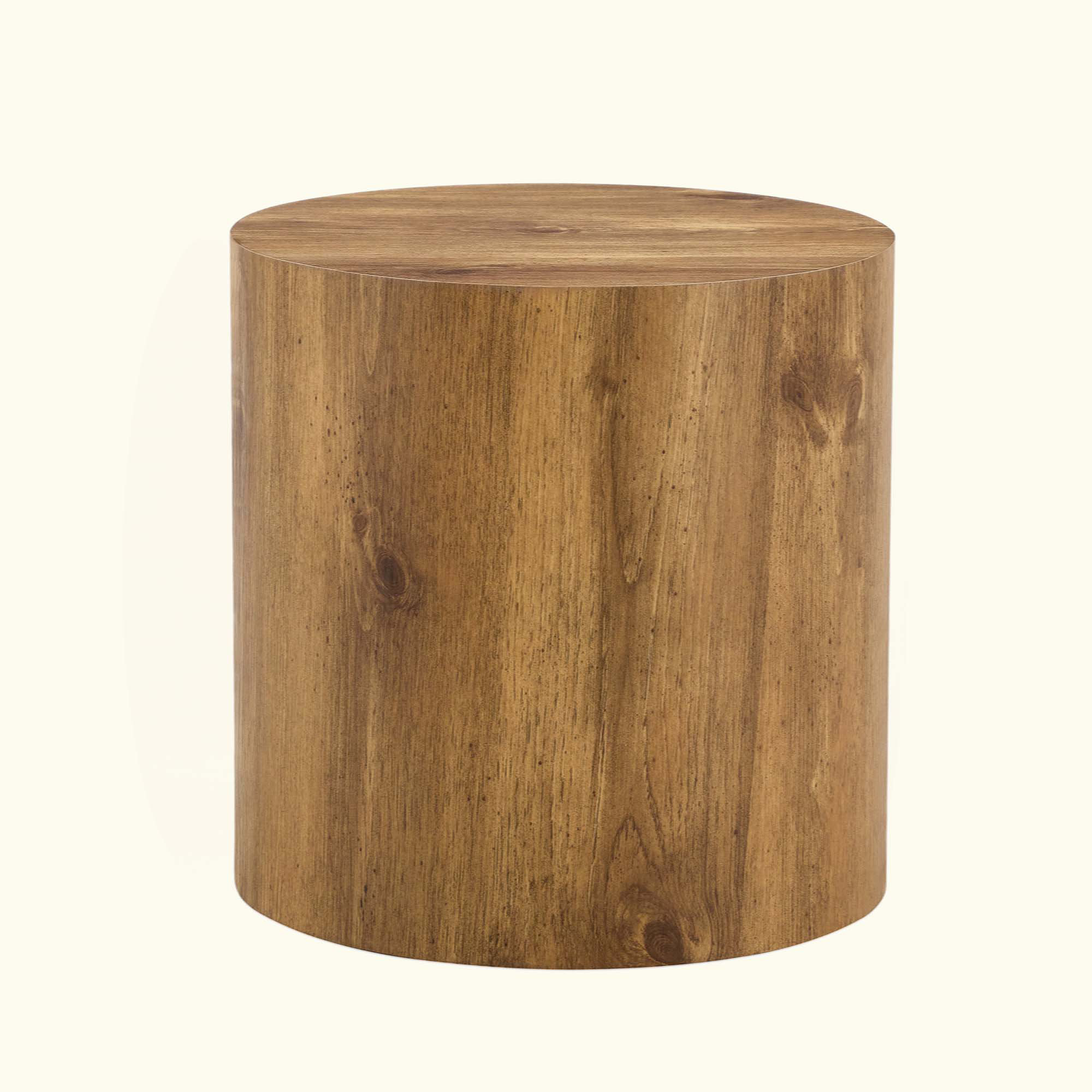Wrought Studio™ The Cylindrical Table With Its Patterned Design Can Be ...