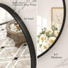 Latitude Run® Amara Tempered Glass and Aluminum Alloy Framed French ...