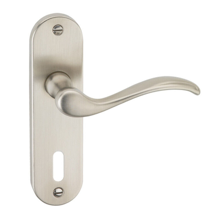Urfic 6x Urfic Geneva Metal Lever Latch Door Handles Set Rose Internal ...