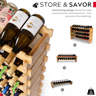 Loon Peak® 72 Bottle Stackable Modular Wine Rack Wine Storage Rack ...