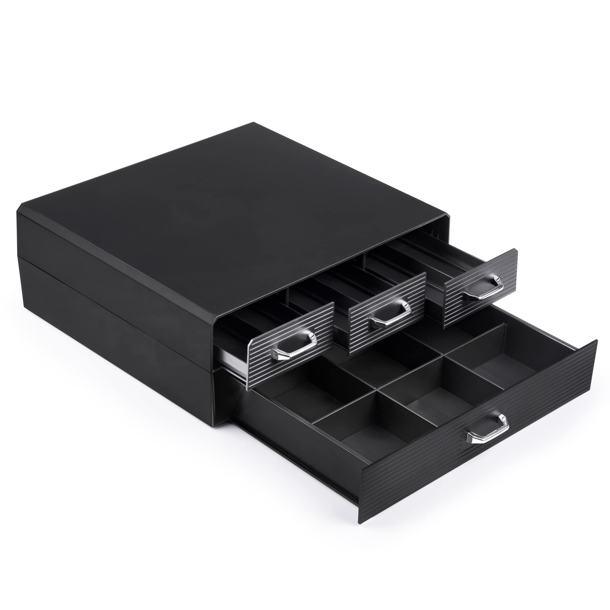 TUHOME FURNITURE LLC 2-Layer 4-Drawer Coffee Capsule Rack With A ...