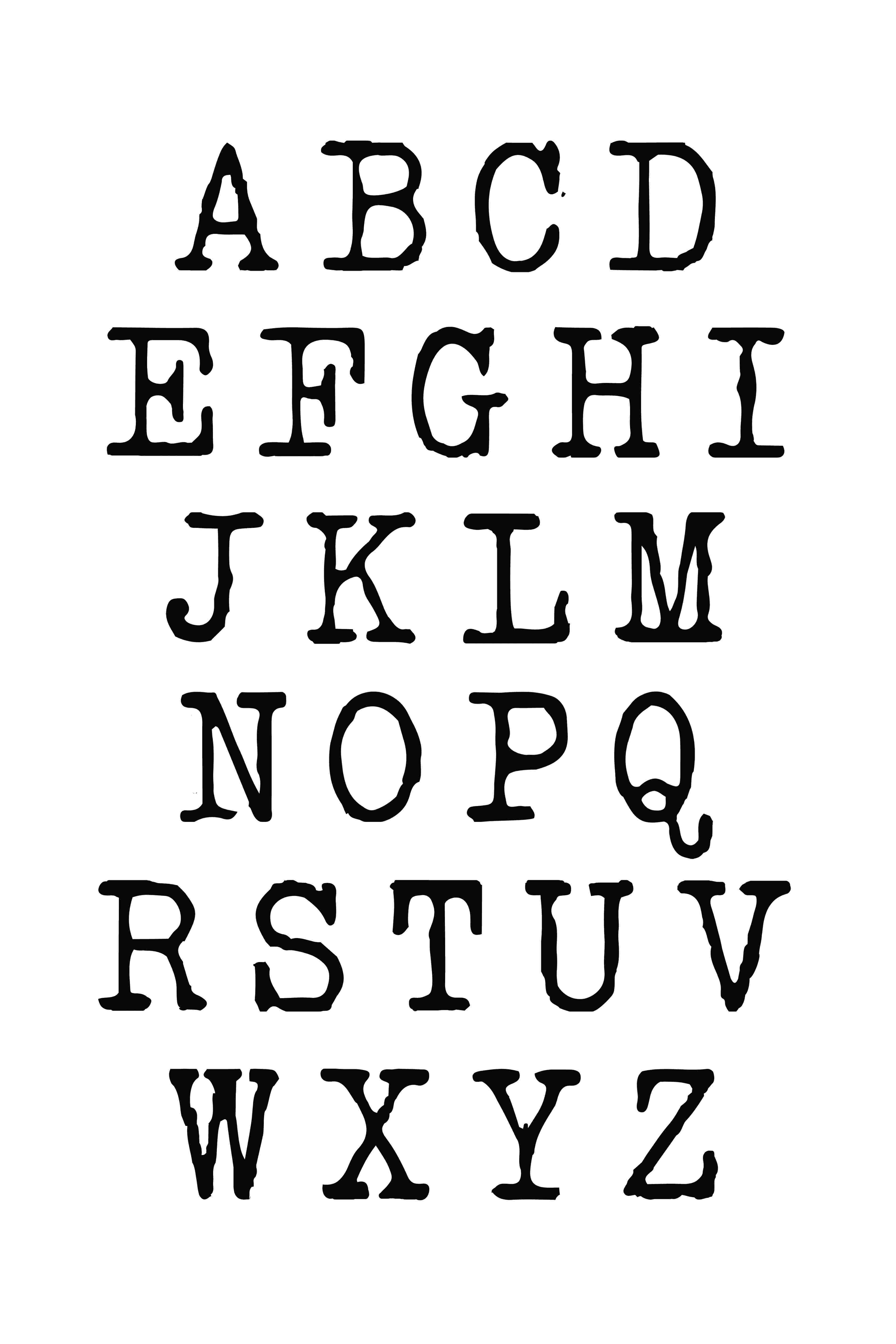 Trinx Simple Alphabet | Wayfair