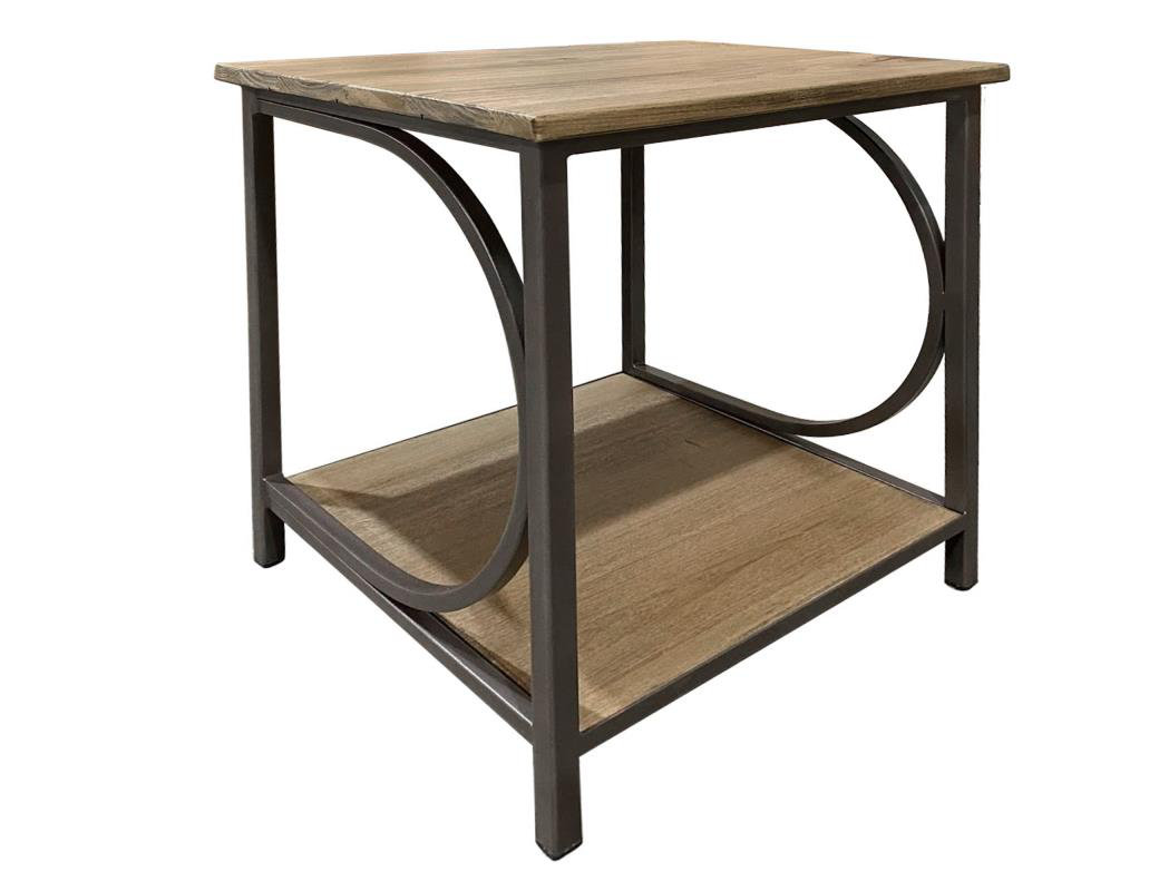17 Stories Ridge Metal Frame End Table | Wayfair