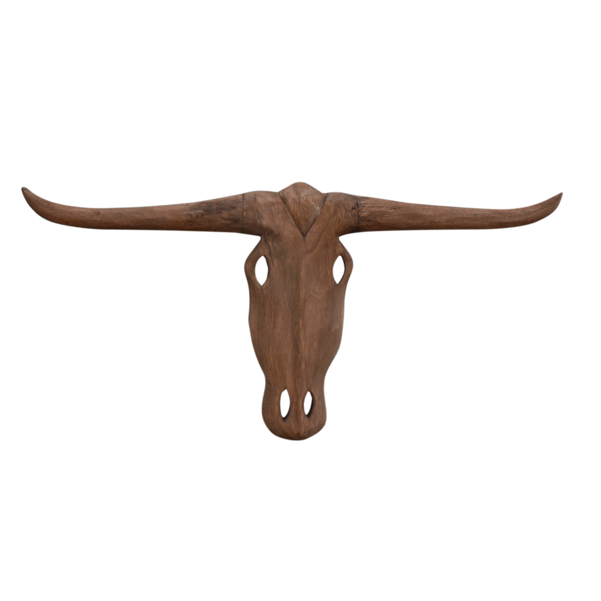 Loon Peak® Buffalo Trophy Head with Horns Wall Décor | Wayfair