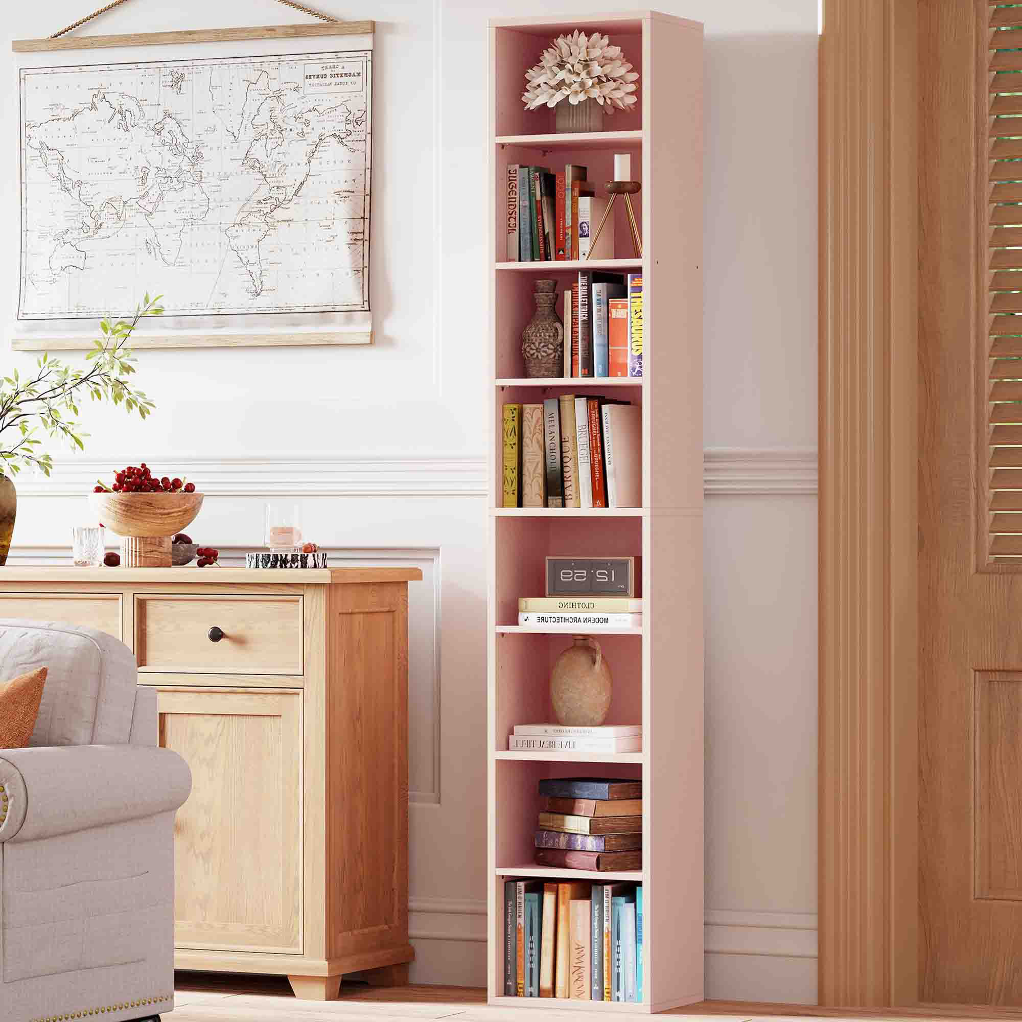 Latitude Run® Narrow Bookshelf | Wayfair