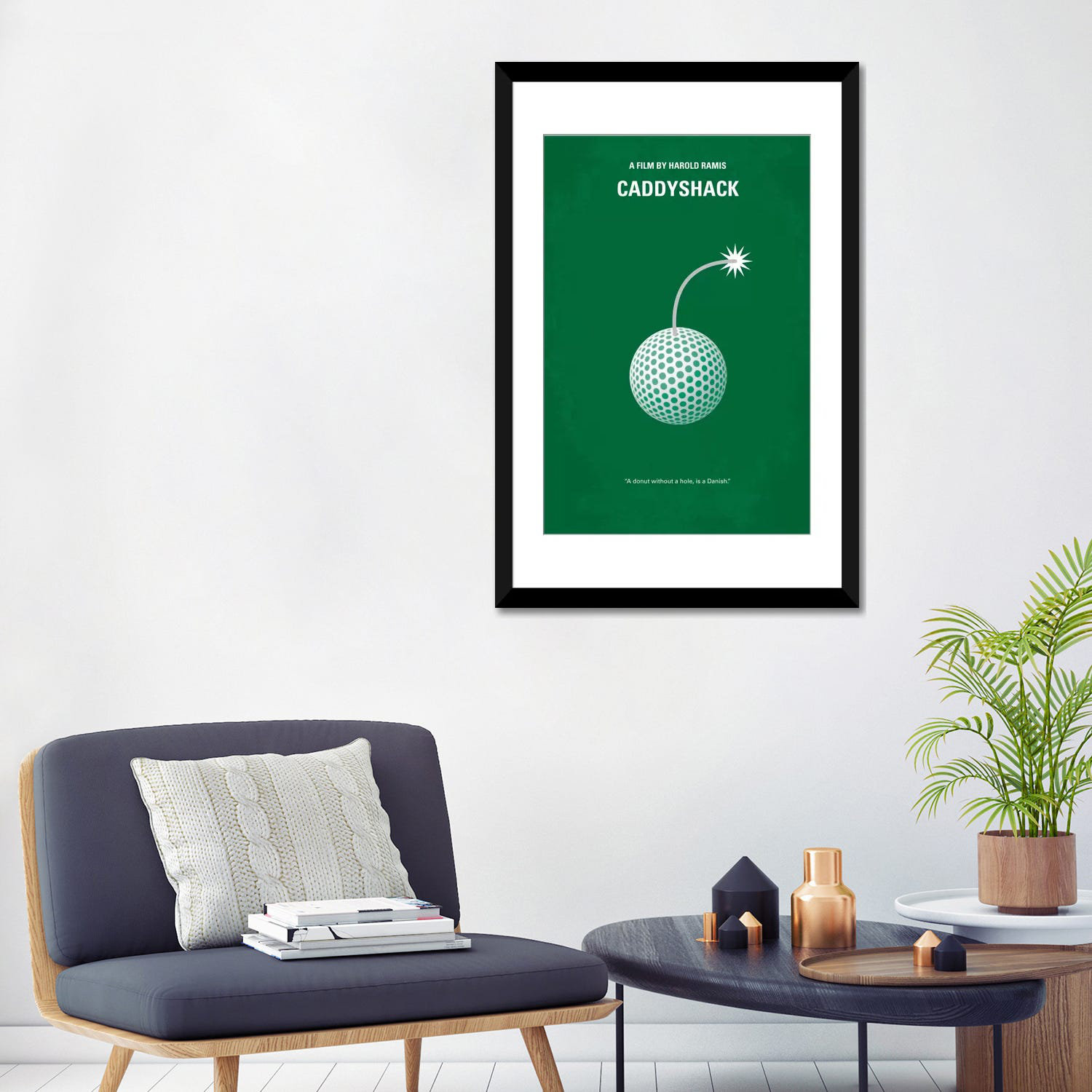 East Urban Home 'Caddyshack Minimal Movie Poster' Graphic Art on ...