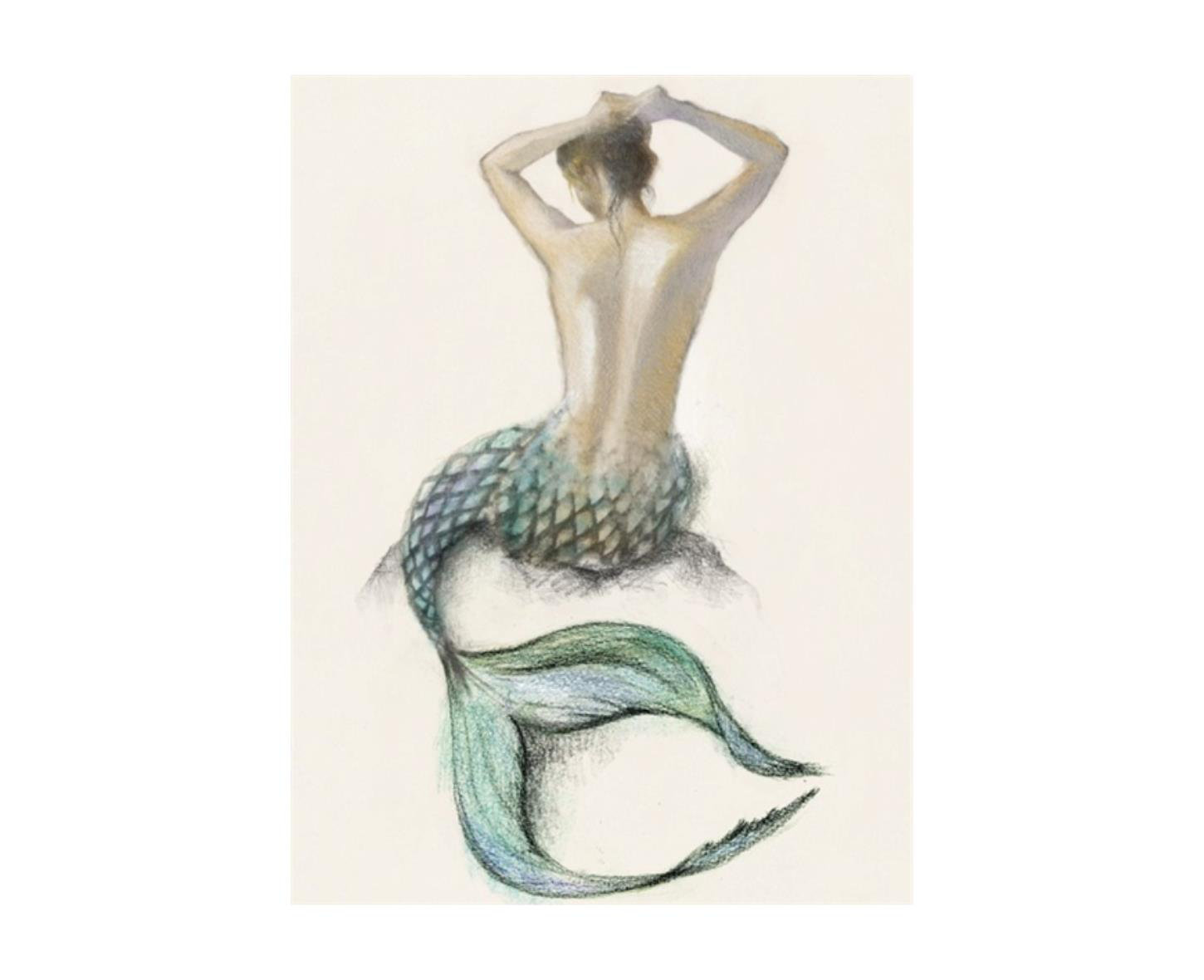 Chelsea Art Studio Mermaid II by Peyton Gray - Painting - Wayfair Canada