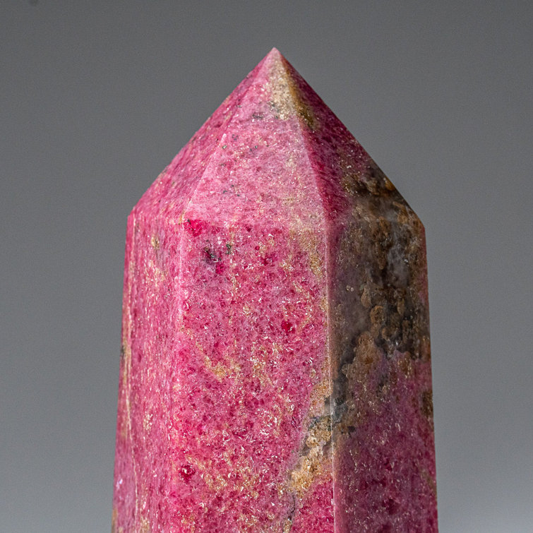 Astro Gallery of Gems Genuine Polished Imperial Rhodonite Point From ...