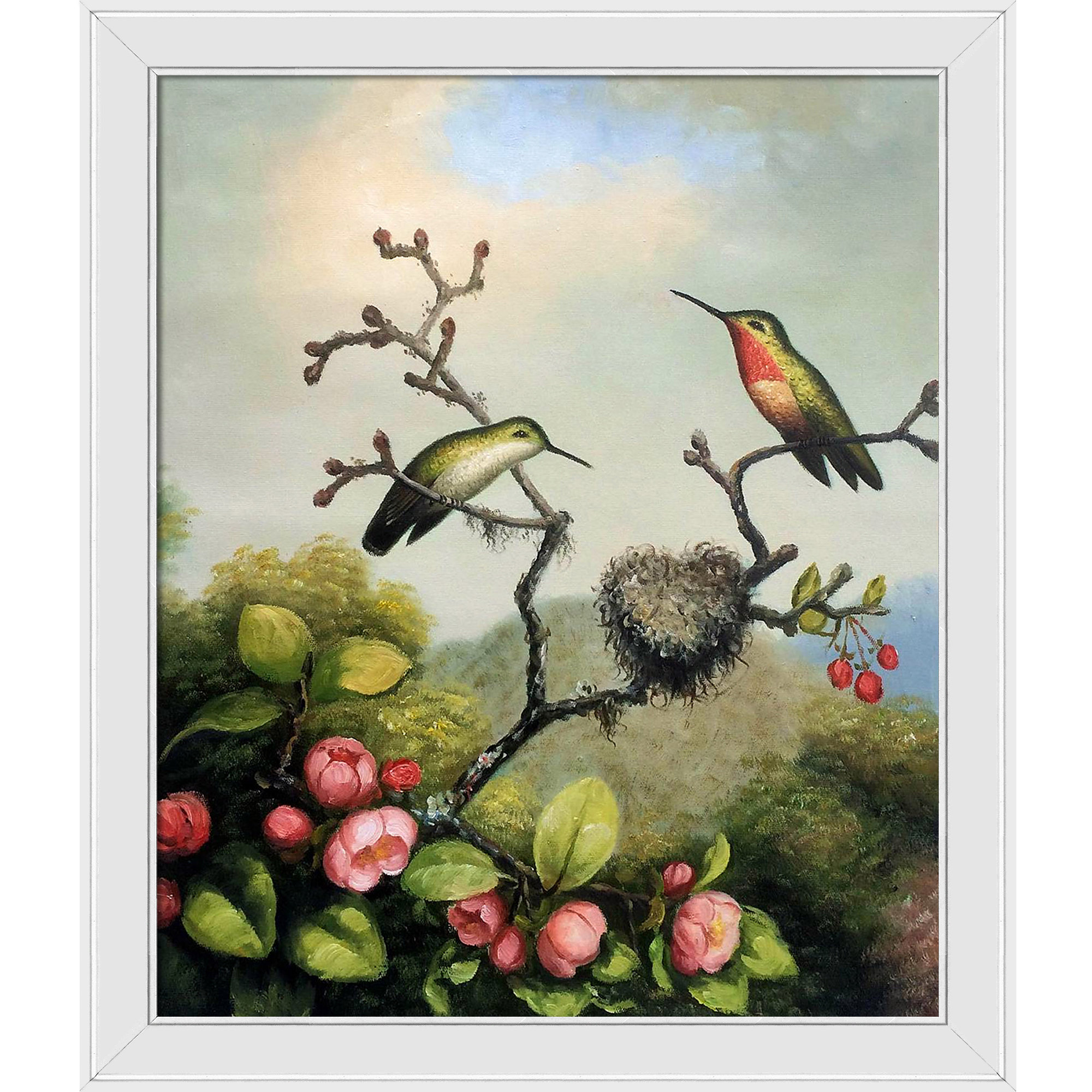 Red Barrel Studio® Ruby Throated Hummingbird by Martin Johnson Heade ...