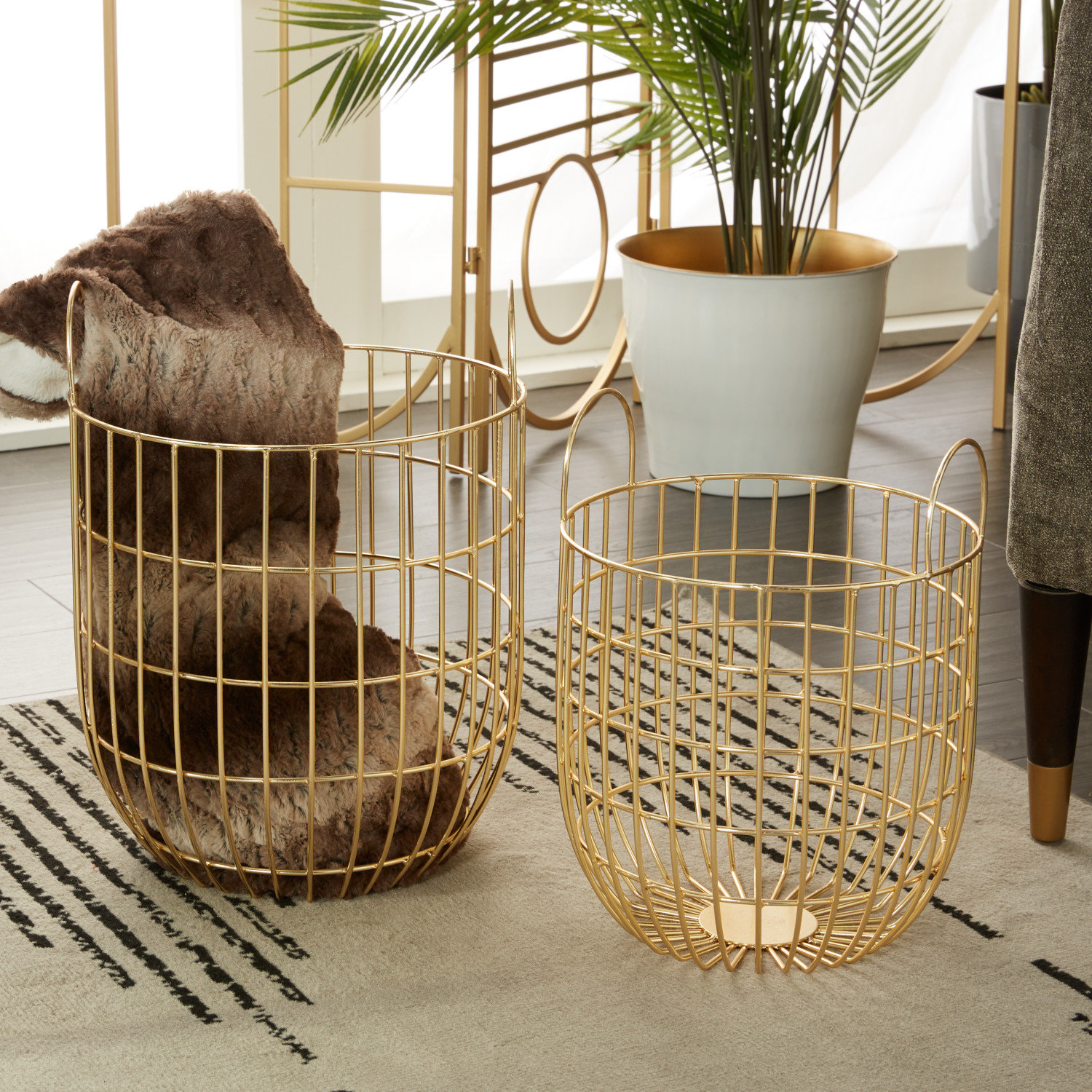 AllModern 2 Piece Basket Set & Reviews - Wayfair Canada