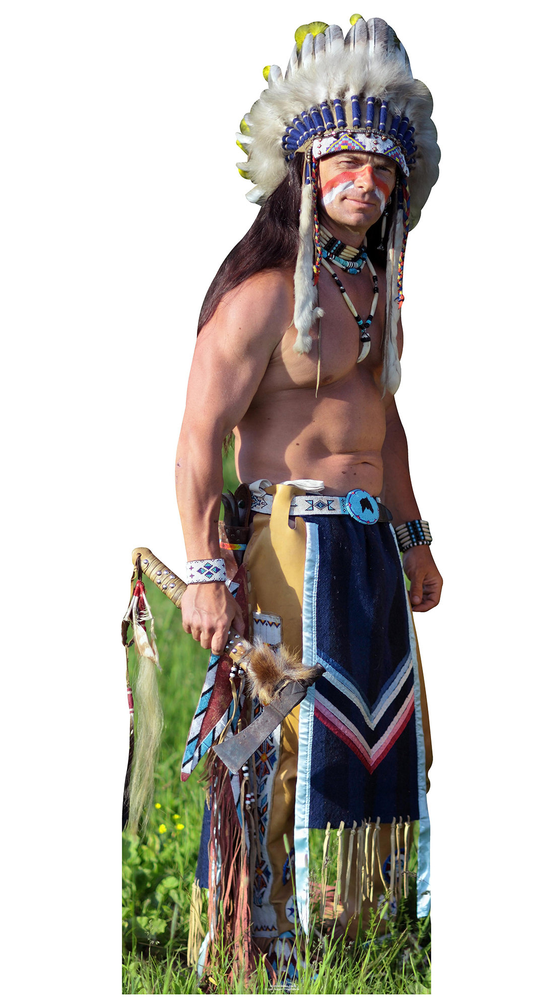 Star Cutouts Indian Male Cardboard Standup | Wayfair