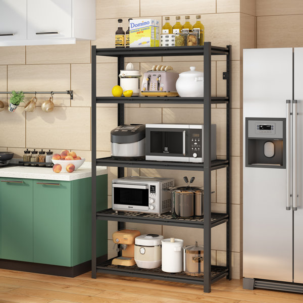 Mint Pantry® 5-Tier Adjustable Metal Shelving Unit ,Heavy Duty Garage ...