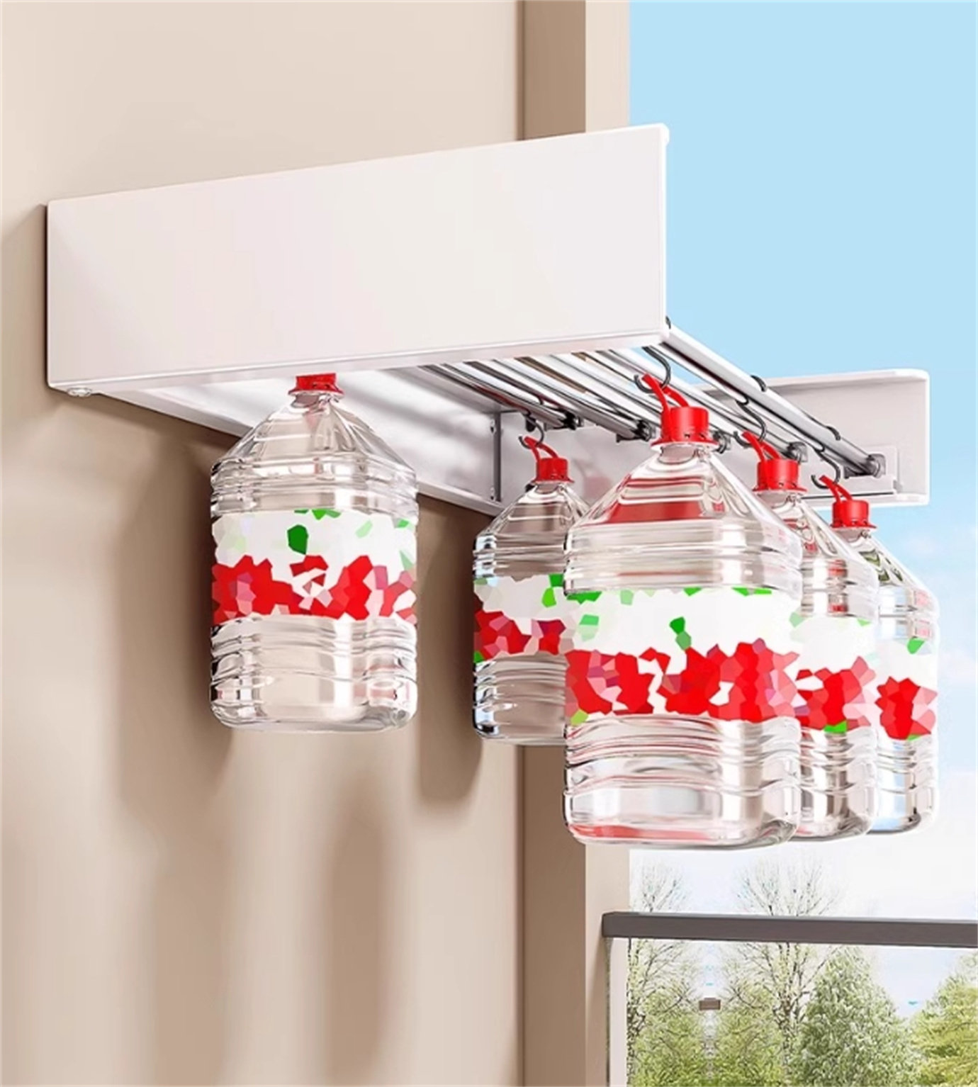 Thrones Designs Stealthfold Retractable Clothes Rack | Wayfair