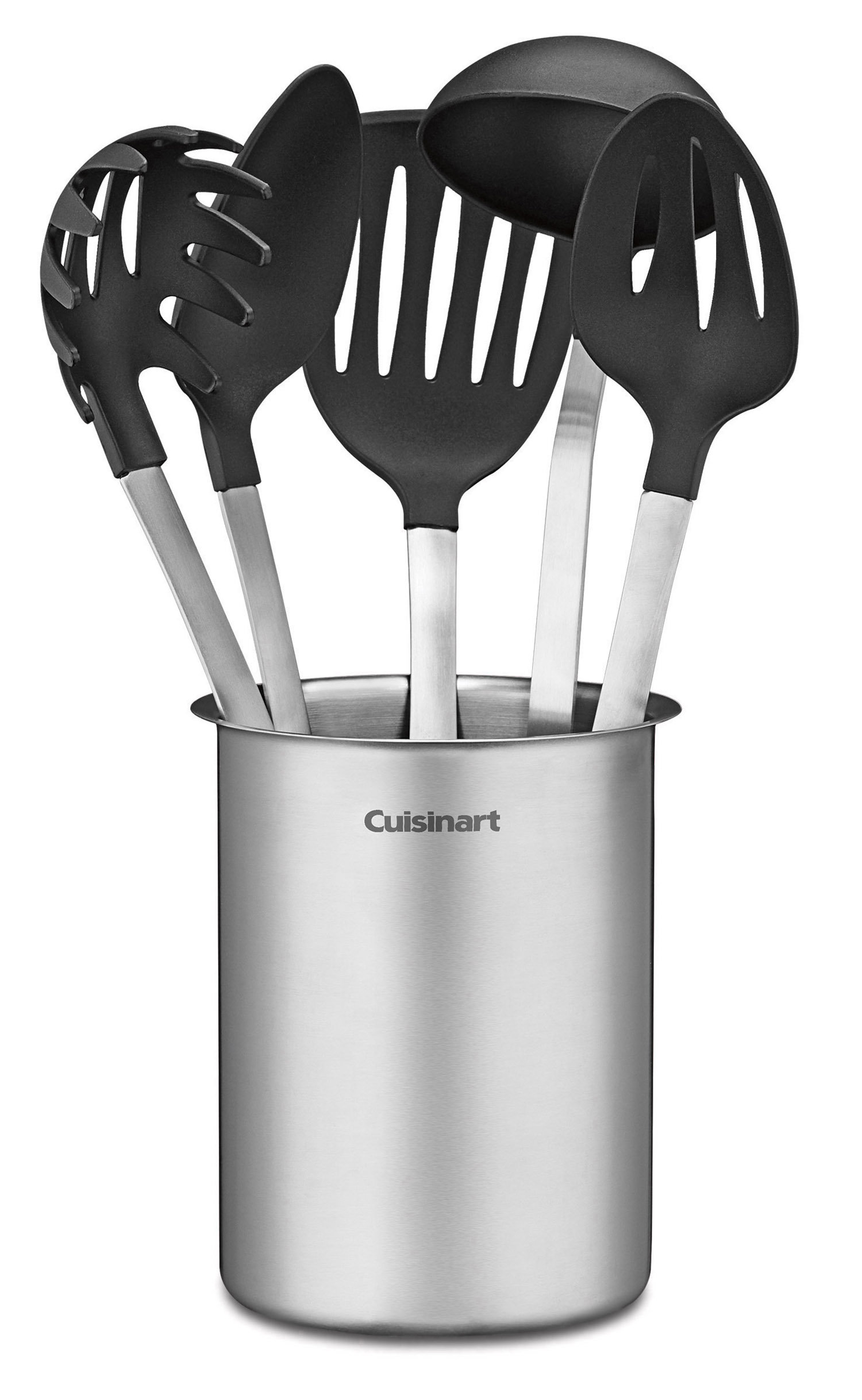 Cuisinart 6-Piece Crock with Barrel Handle Utensil Set & Reviews ...