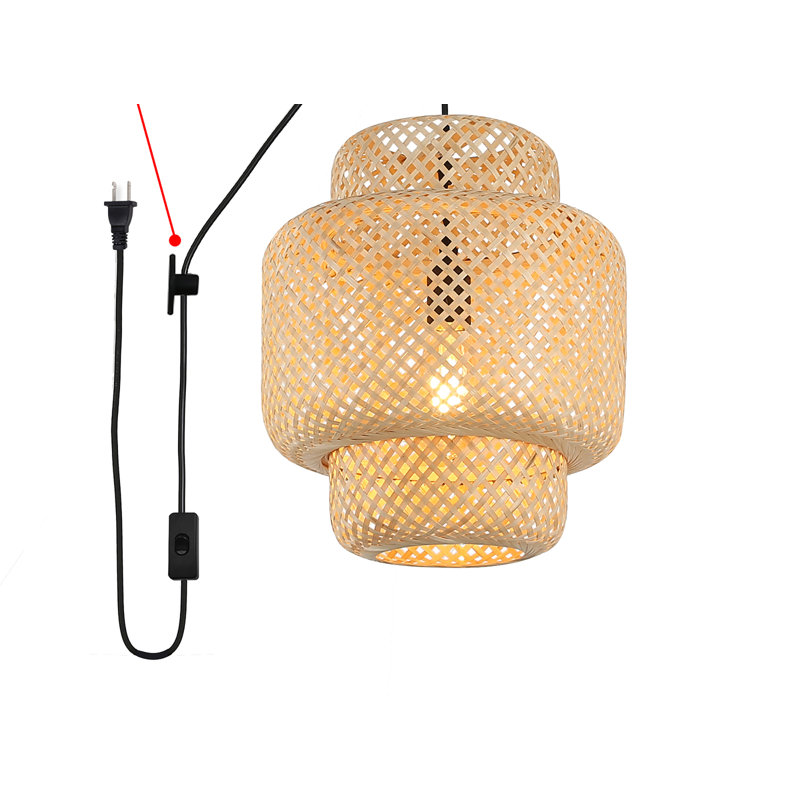 Bay Isle Home™ Annalease 1 - Light Matte Black Lantern Pendant | Wayfair