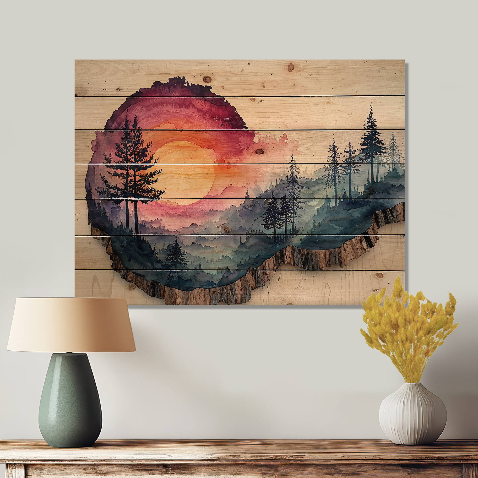 Ophelia & Co. Tranquility In An Asian Forest Landscape I - Forest Wood ...