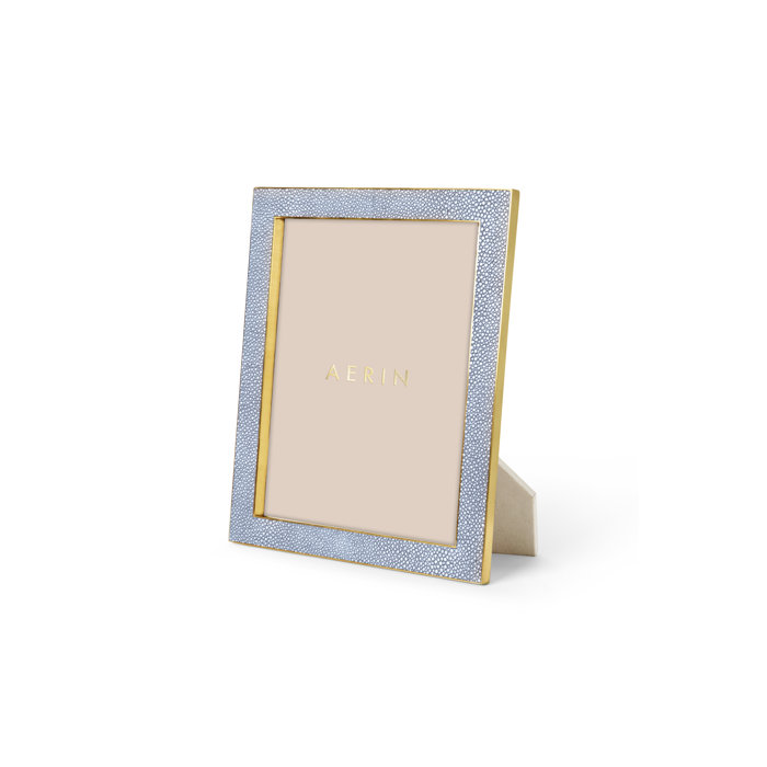 AERIN Shagreen Picture Frame | Perigold