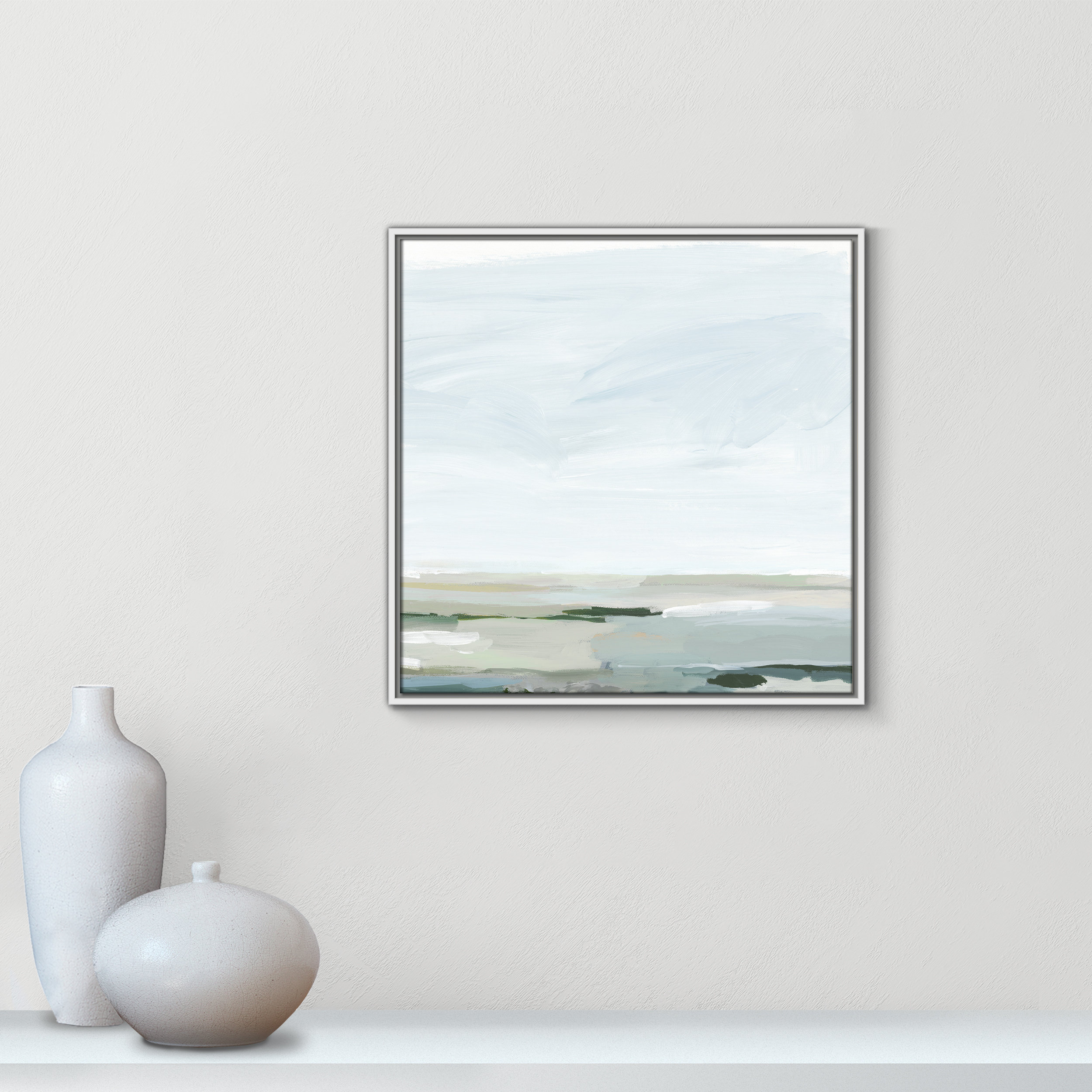 Wade Logan® Catrena Pure Stillness - Floater Frame Painting Print on ...