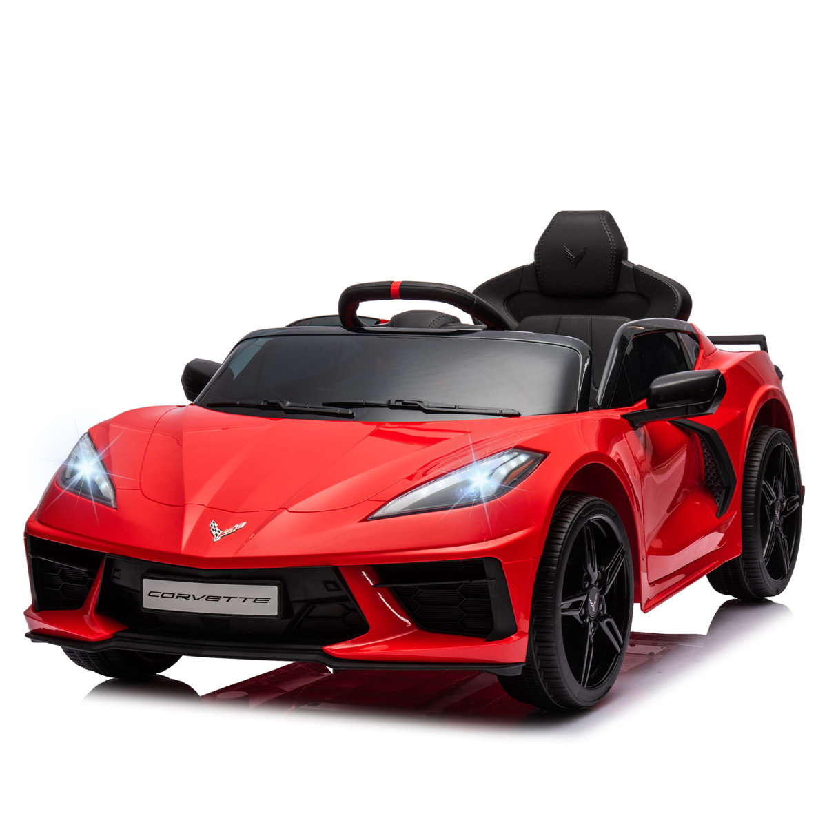 Qaba Electric Car For Kids, 12V Battery Powered Kids Car With Remote ...