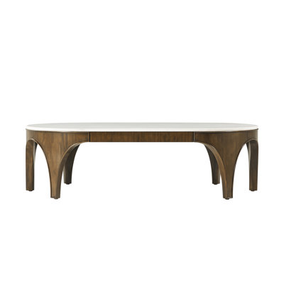 Theodore Alexander Arlo Marble Coffee Table | Perigold