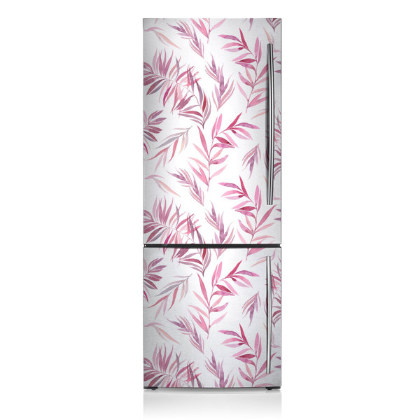 Sansibar Home Türaufkleber Pink Leaves | Wayfair.de