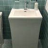 Fine Fixtures Cedar Falls 22"Pedestal Sink with Overflow & Reviews ...