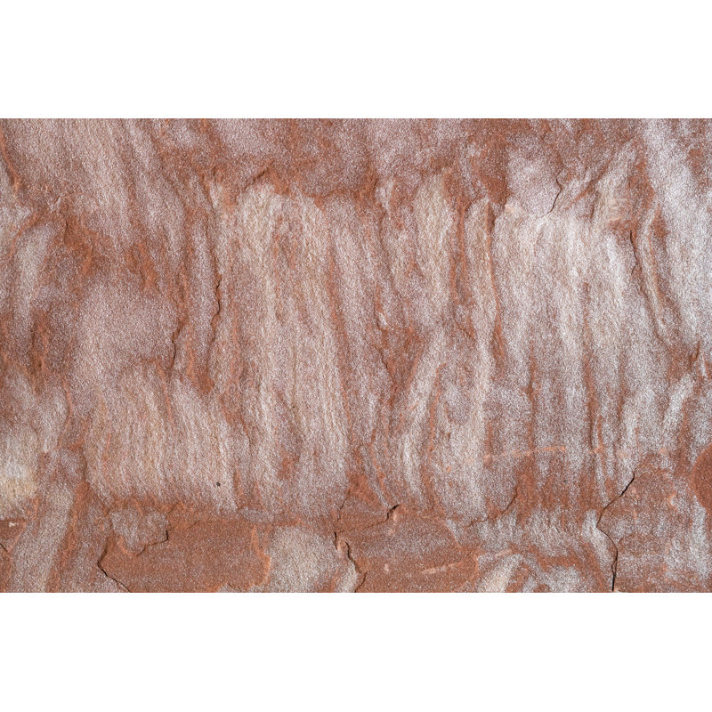 Stone & Tile Shoppe, Inc. Pink Leather Natural Cleft Face & Back 16" x ...