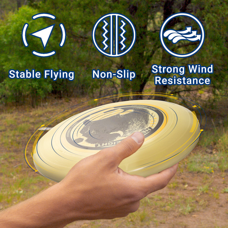 Wham-O Frisbee Heavyweight 200g, 11 Inch Long Distance and Durable Disc ...