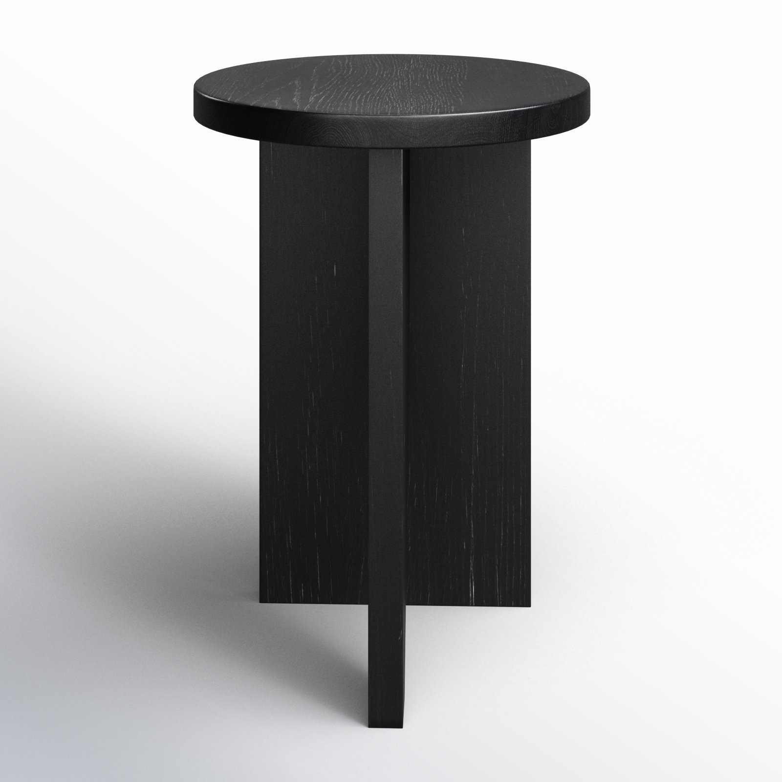 AllModern Shayne Solid Wood Abstract End Table & Reviews | Wayfair
