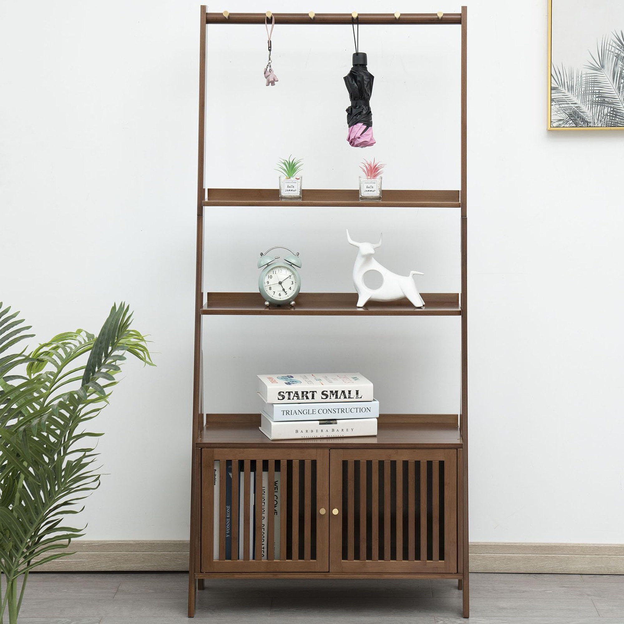 Red Barrel Studio® Dominck Ladder Storage Bookcase | Wayfair