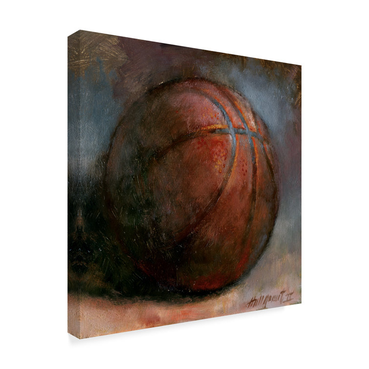 Trademark Art Hall Groat Ii " Basketball " by Hall Groat Ii & Reviews ...