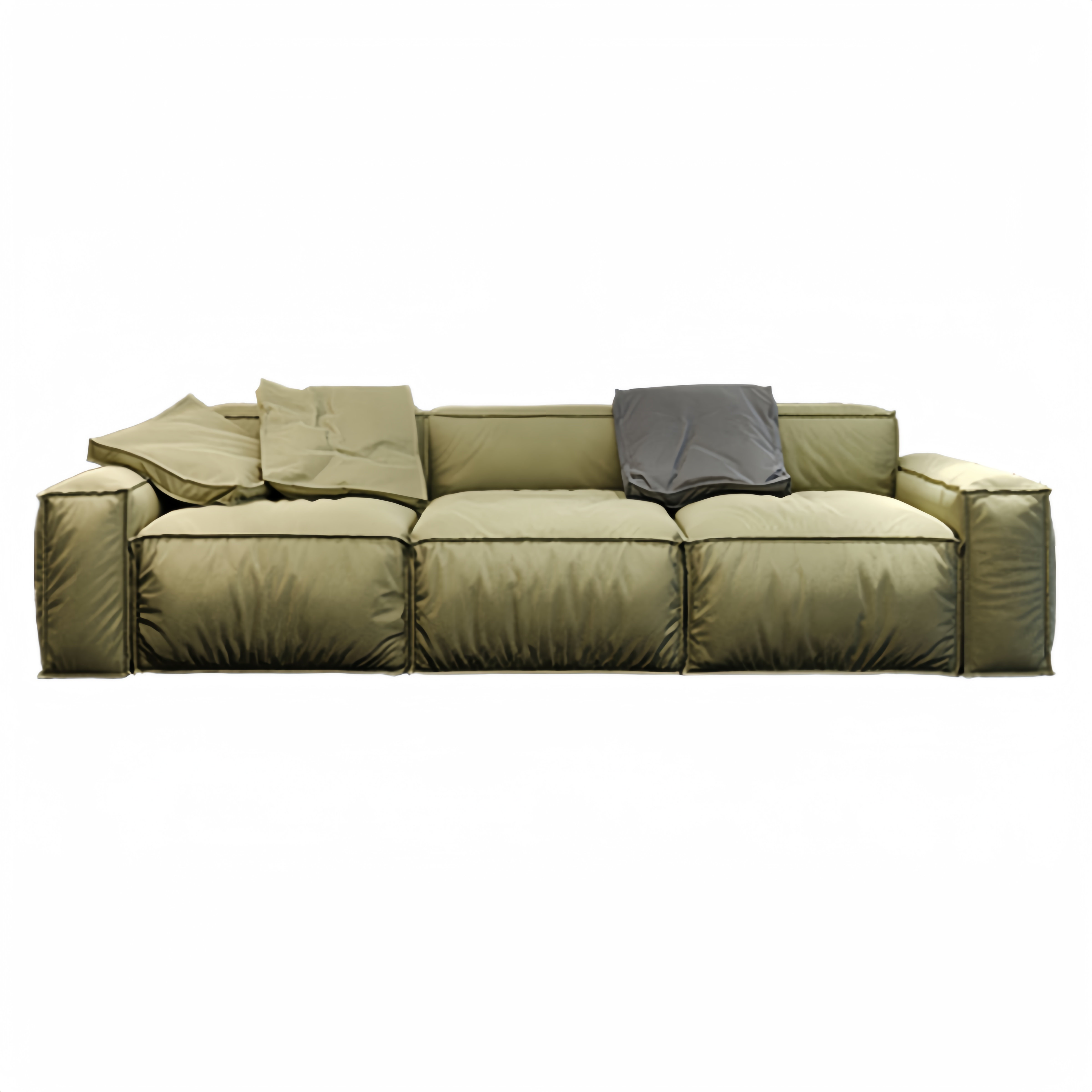 Lifton Modern Light Luxury Living Room Minimalist Sofa 110.23'' Sofa ...