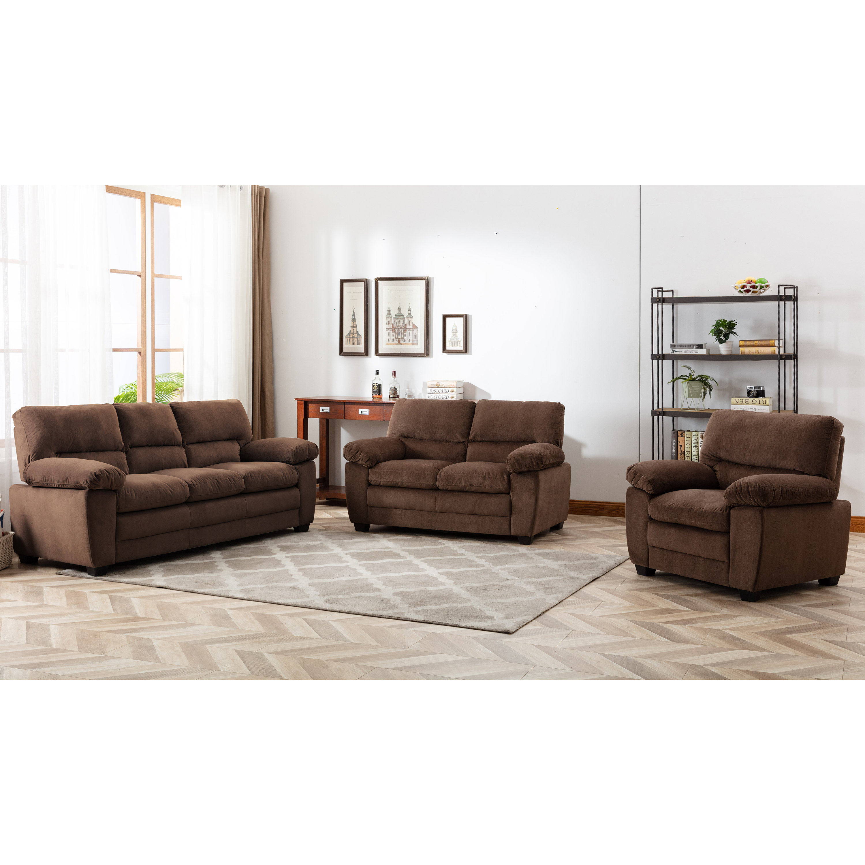 Red Barrel Studio Abreonna 3 Piece Standard Living Room Set - Wayfair ...