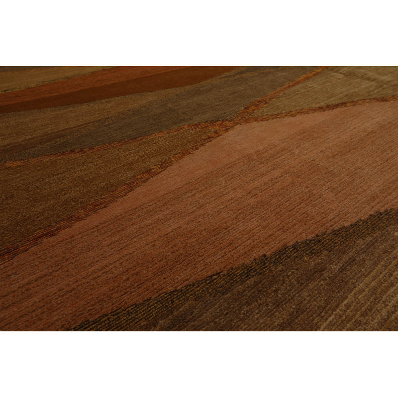 Oriental Rug of Houston One-of-a-Kind Rectangle 9' X 12' Wool Area Rug ...