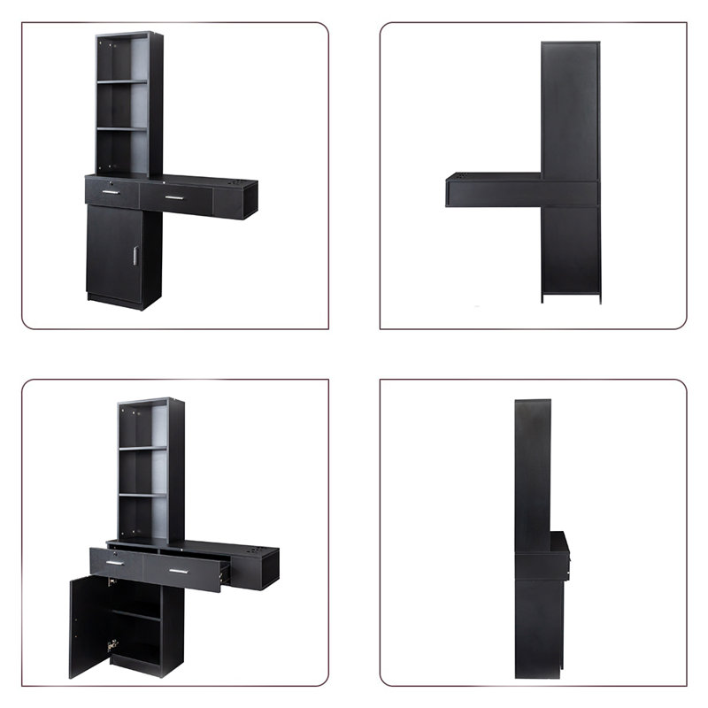 Latitude Run® Brizeyda Wall-Mount Makeup Vanity Dressing Table with ...