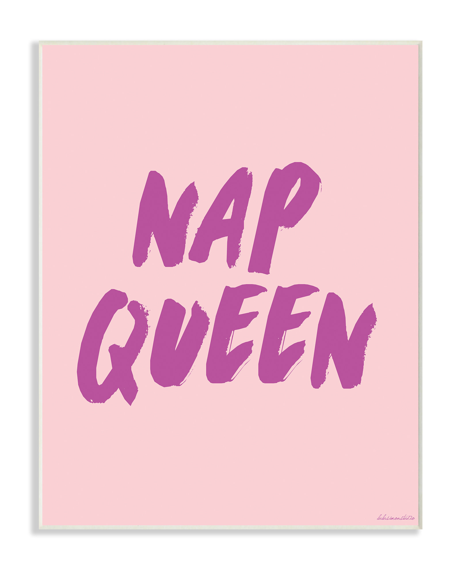 Wrought Studio™ Nap Queen Canvas Wall Art by House of Lulu | Wayfair