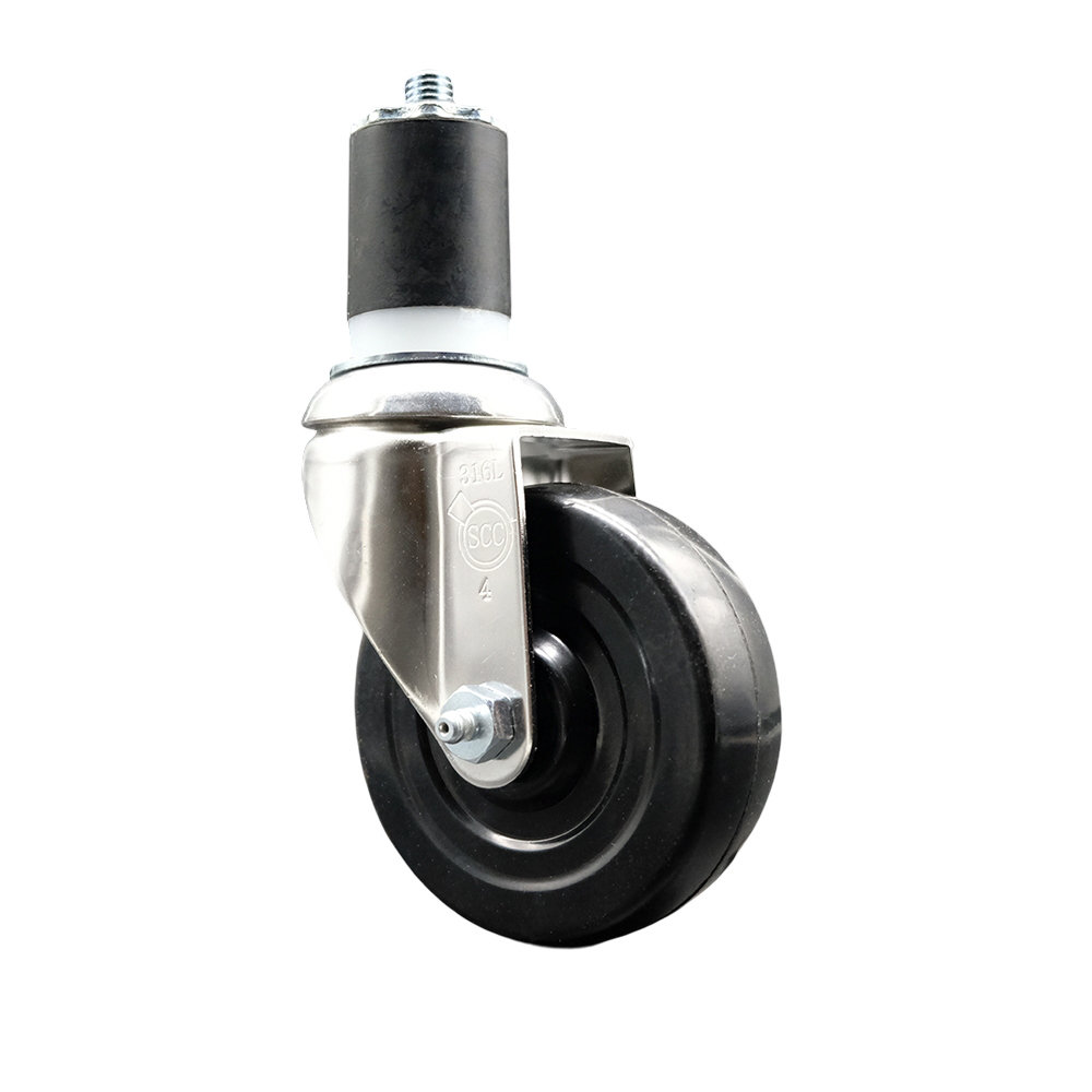 Service Caster Soft Rubber Casters | Wayfair