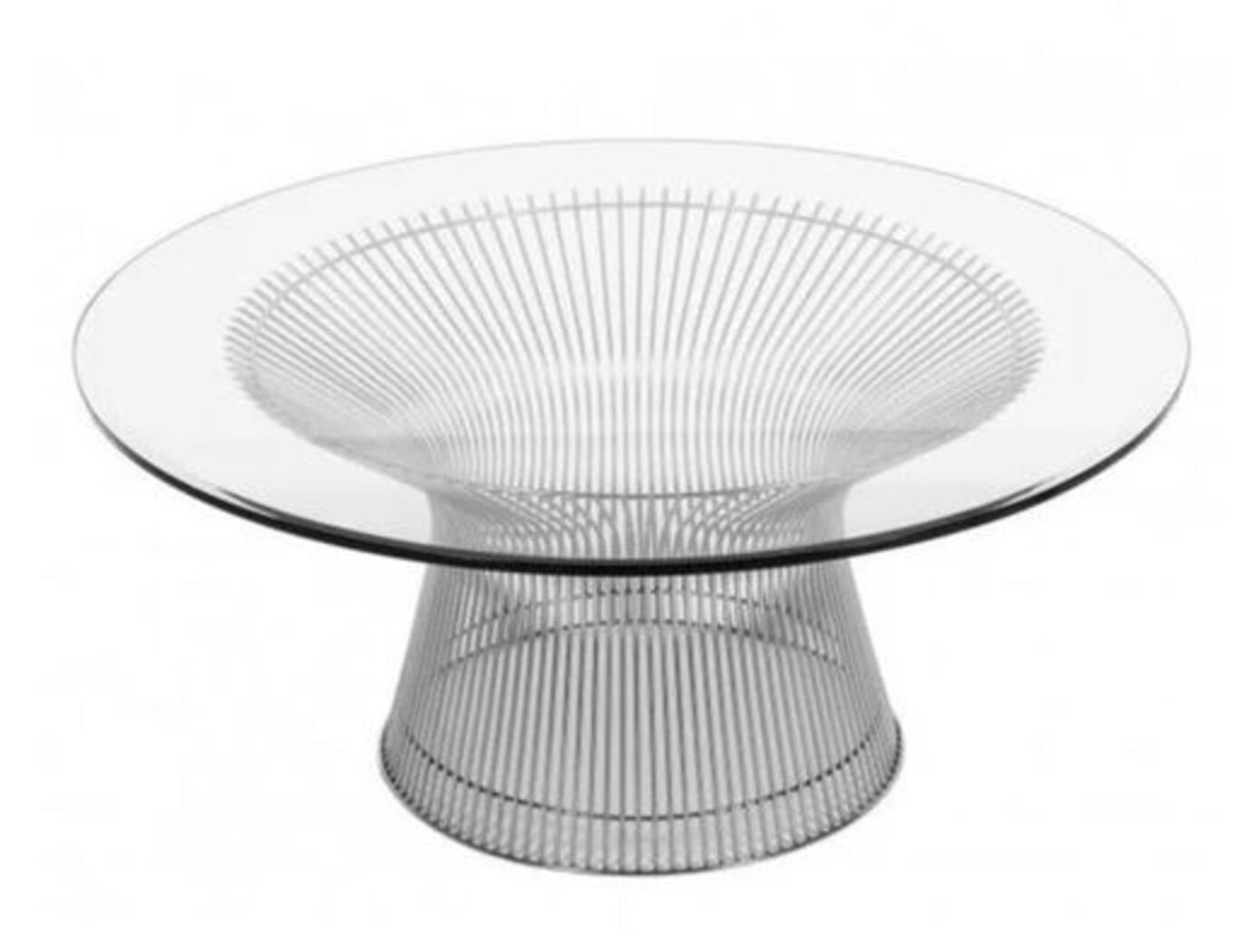 Everly Quinn Akon Tempered Glass Coffee Table | Wayfair