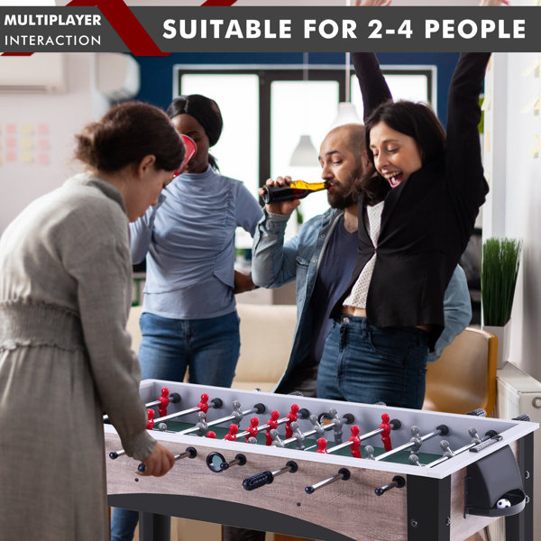 RayChee Foosball Table RayChee 48'' L Height Adjustable Foosball Table ...