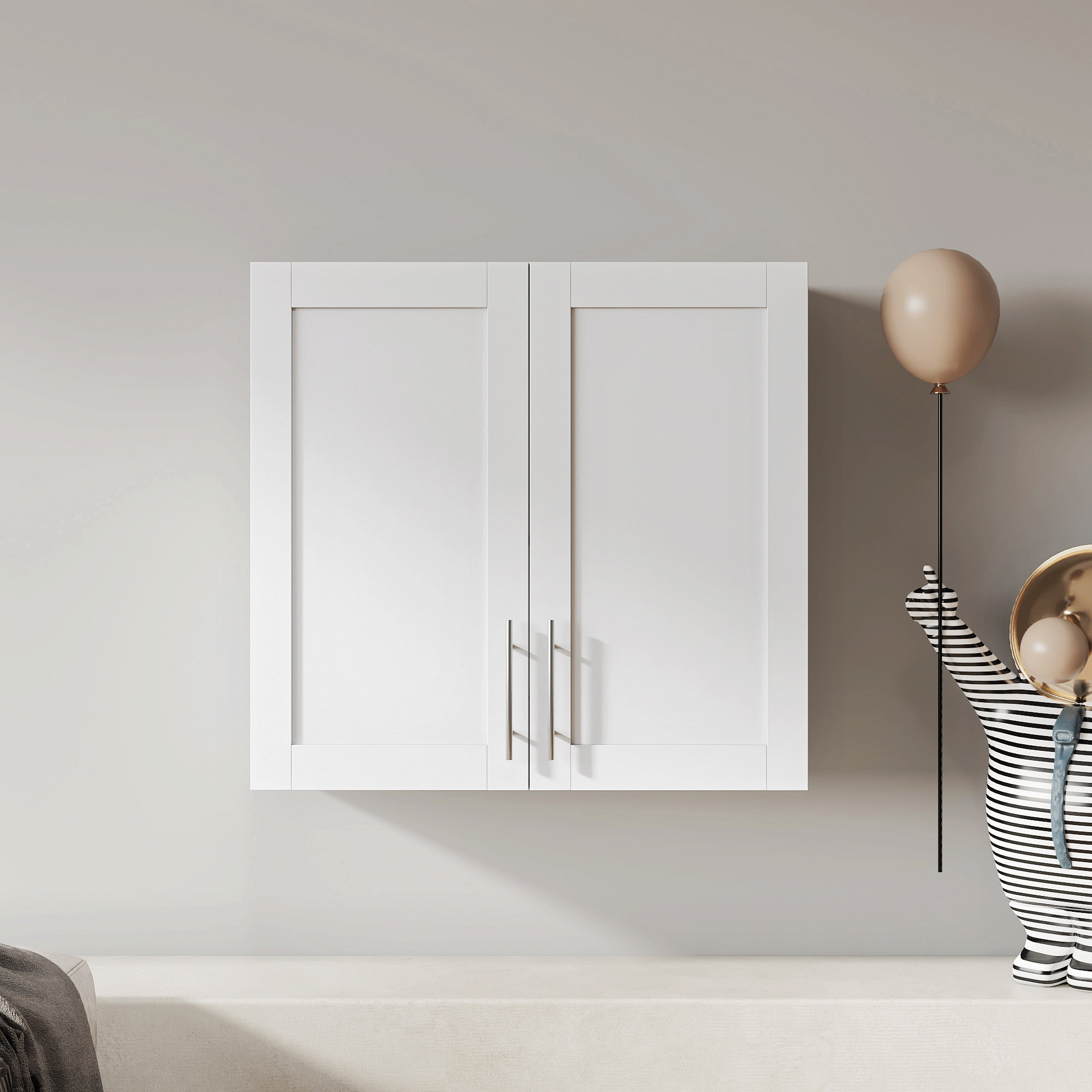 Lark Manor™ Stackable Wall Mounted Storage Cabinet | Wayfair