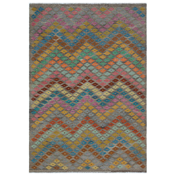 Gracie Oaks Oval Aastha Hand Knotted Area Rug | Wayfair.co.uk