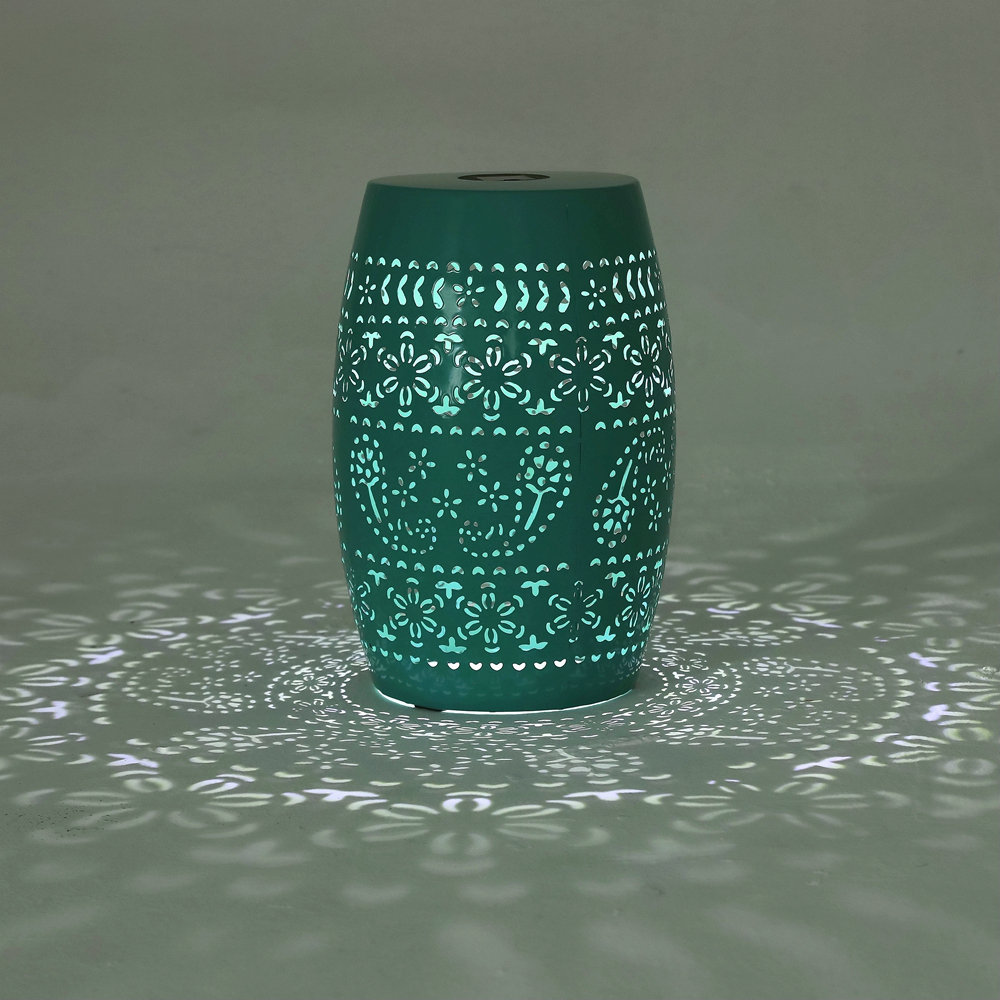 Wrought Studio™ Solar Side Table With Built-In Solar Battery,Stunning ...