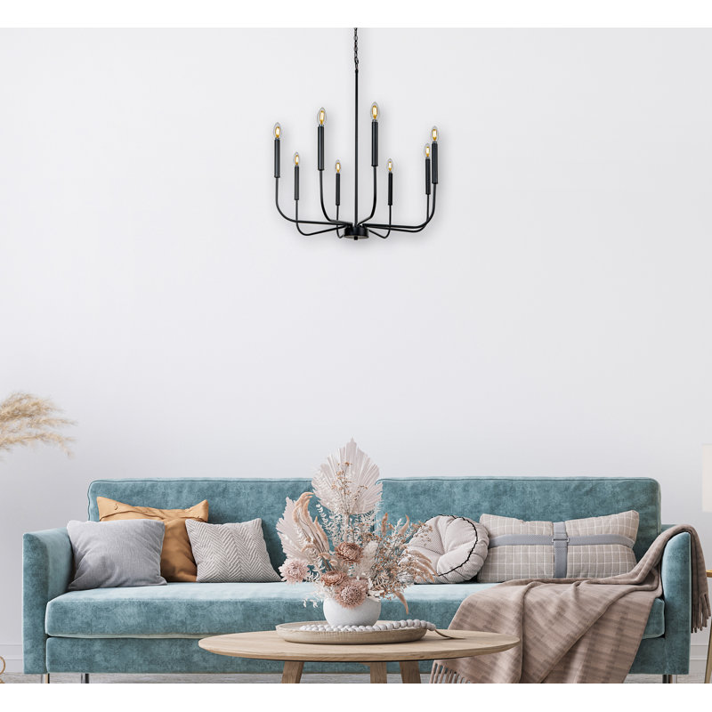 Winston Porter Ardon 8 - Light Candle Style Classic Chandelier ...